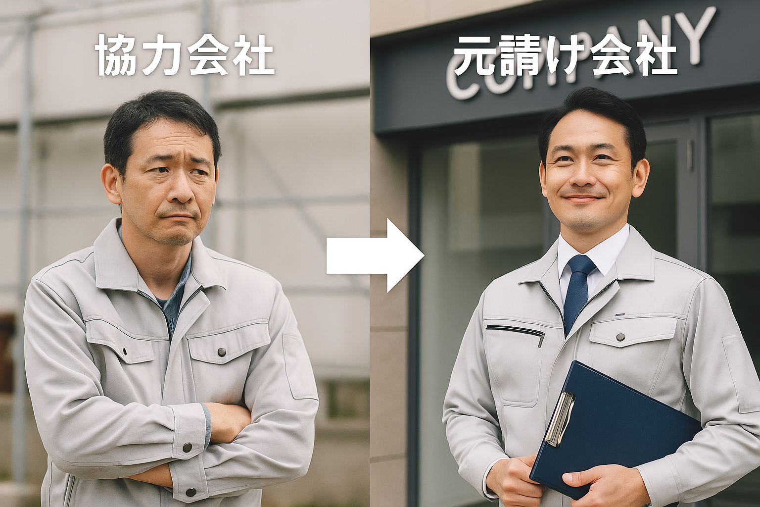 『うちは協力会社だから…』で止まっていませんか？元請けへの一歩の踏み出し方